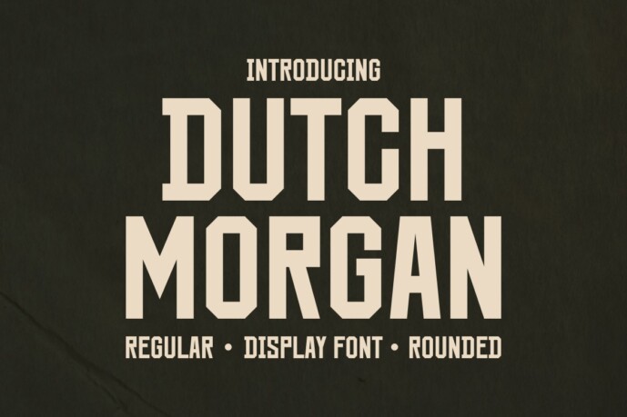 Dutch Morgan Font - Free Font