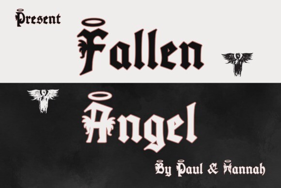 Fallen Angel Font - Free Font