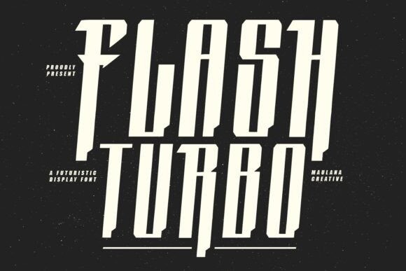Flash Turbo Font - Free Font