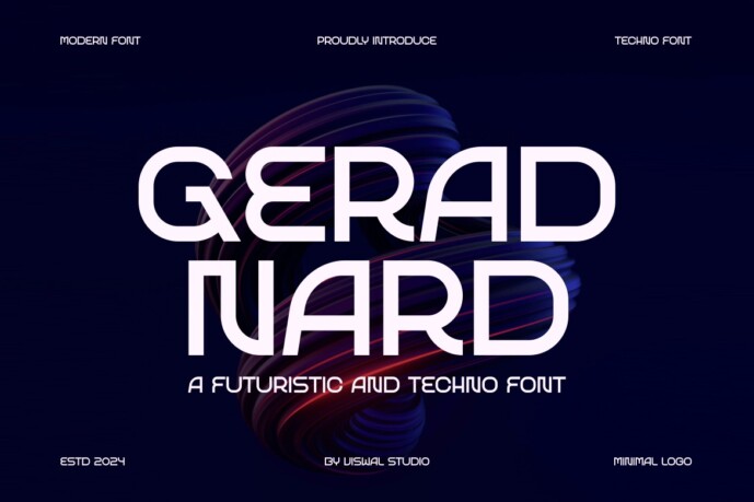 Gerad Nard Font - Free Font