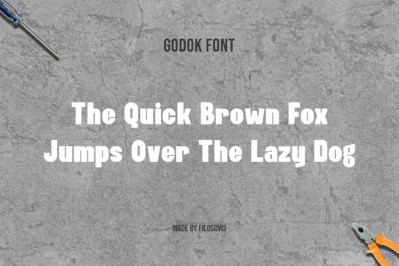 Godok Font - Free Font