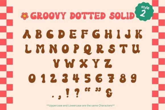 Groovy Dotted Font - Free Font