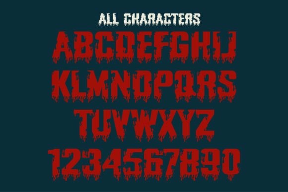 Halloween Bloody Font - Free Font