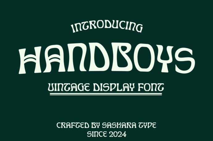 Handboys Font - Free Font