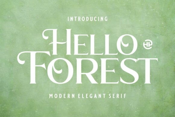 Hello Forest Font - Free Font