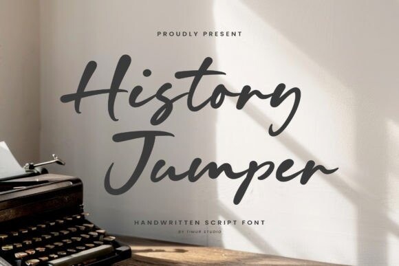 History Jumper Font - Free Font