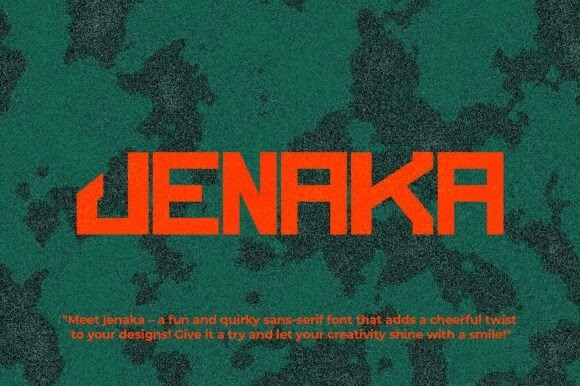Jenaka Font - Free Font