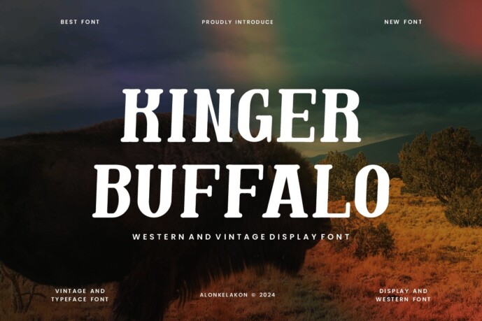 Kinger Buffalo Font - Free Font