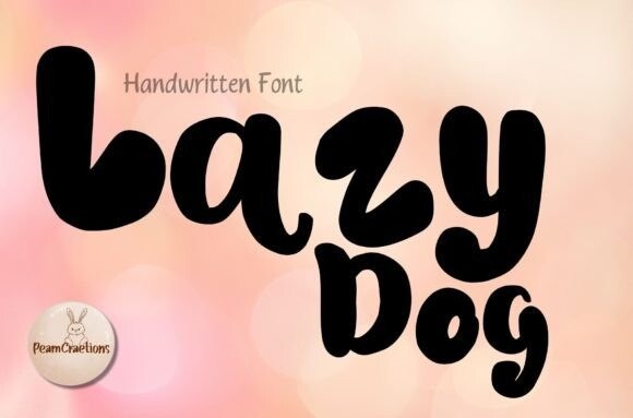 Lazy Dog Font - Free Font
