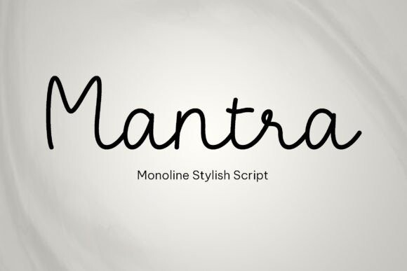 Mantra Script Font - Free Font