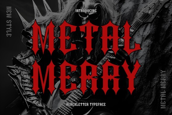 Metal Merry Font - Free Font