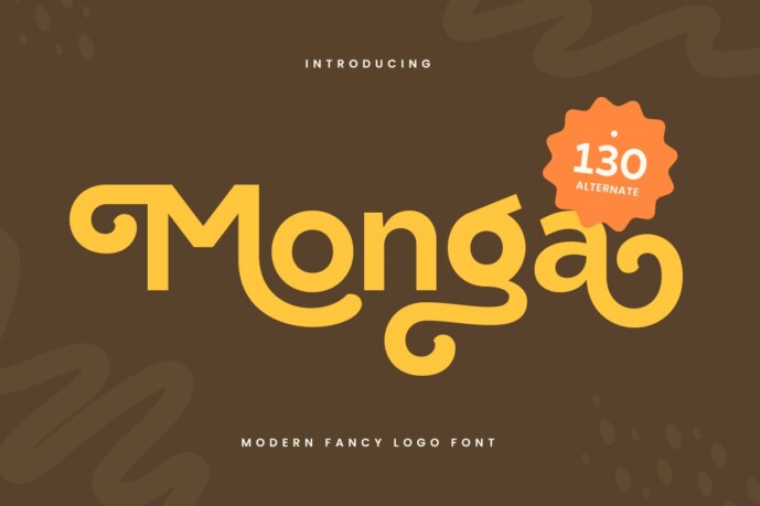 Monga Font - Free Font