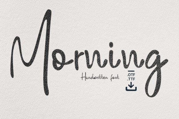 Morning Script Font - Free Font