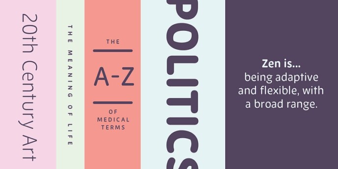New Zen Font Family - Free Font