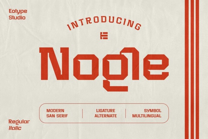 Nogle Font - Free Font