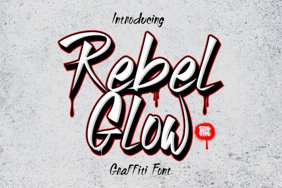 Rebel Glow Font - Free Font