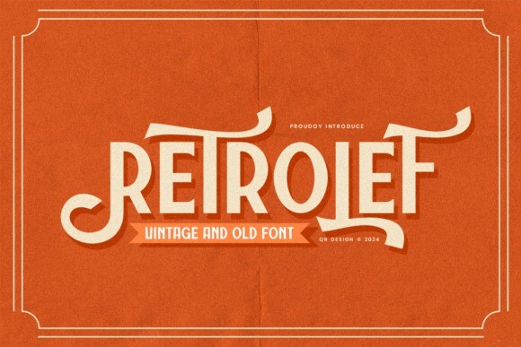 Retrolef Vintage Font - Free Font