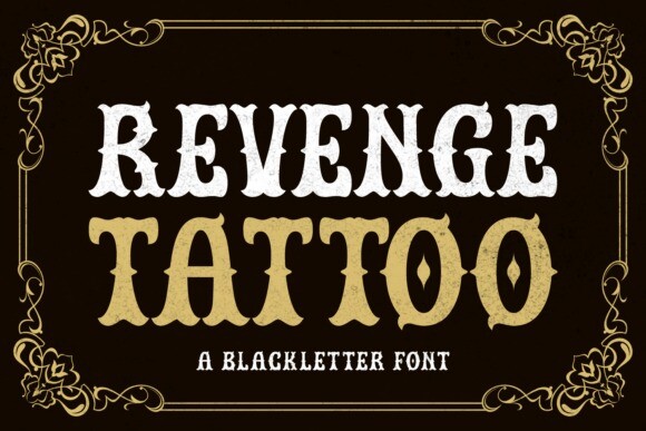 Revenge Tattoo Font - Free Font