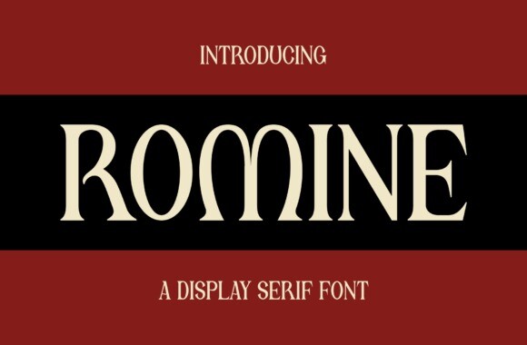 Romine Font - Free Font