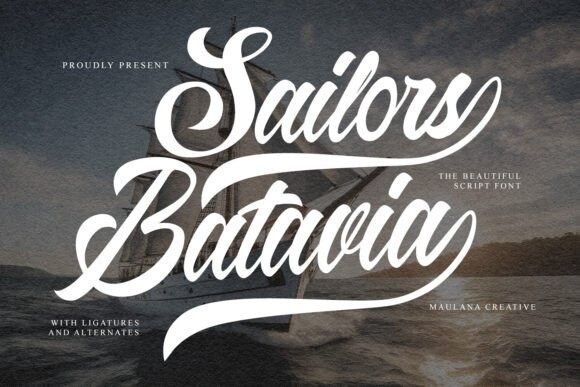 Sailors Batavia Font - Free Font