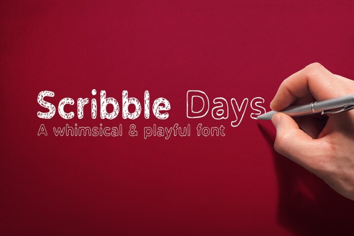 Scribble Days Font - Free Font