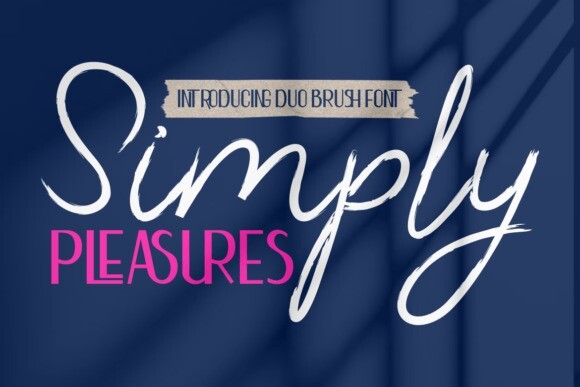 Simply Pleasures Font - Free Font