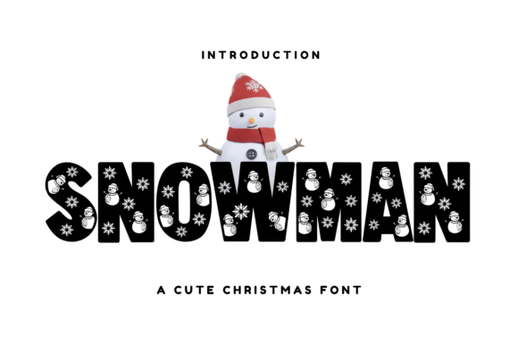 Snowman Display Font - Free Font