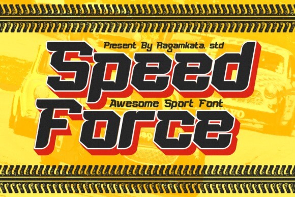 Speed Force Font - Free Font