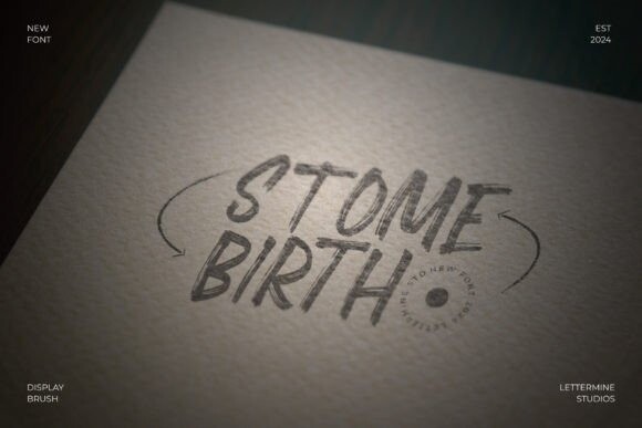 Stome Birth Font - Free Font