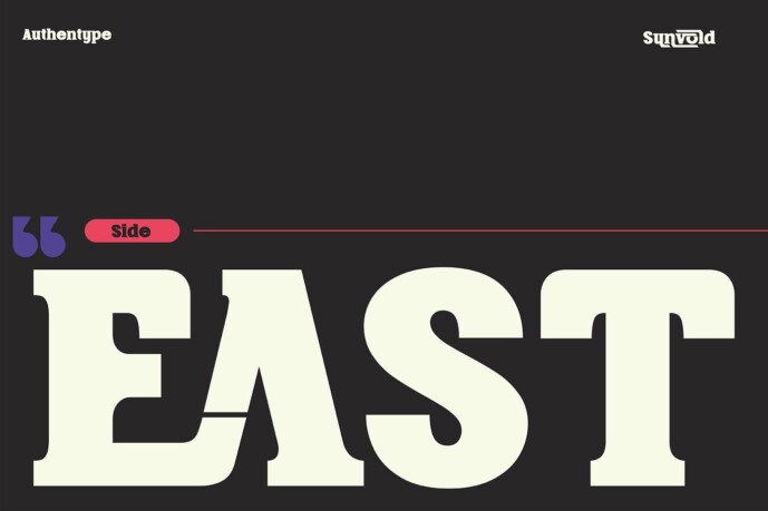 Sunvold Font - Free Font