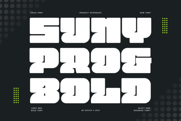 Sunyprog Bold Font - Free Font