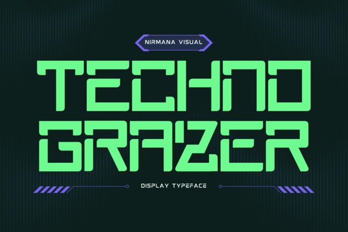 Techno Grazer Font - Free Font
