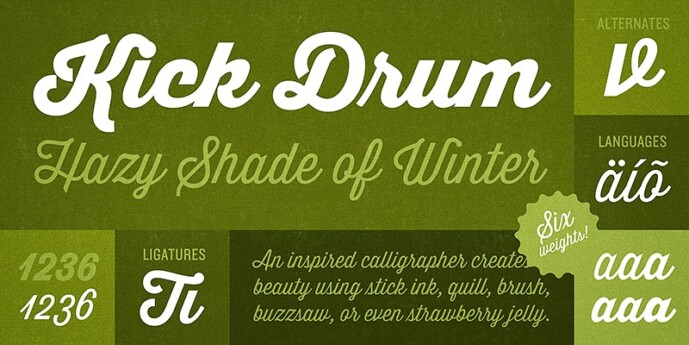 Thirsty Script Font - Free Font