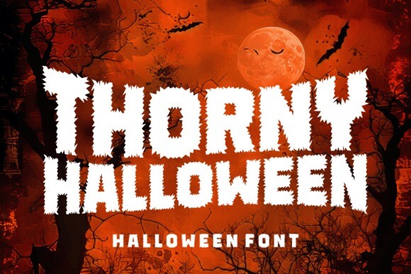 Thorny Halloween Font - Free Font