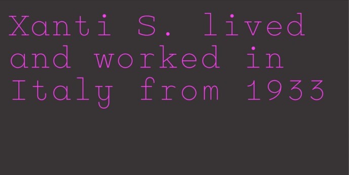 Xanti Typewriter Font - Free Font