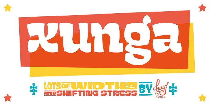 Xunga Font - Free Font