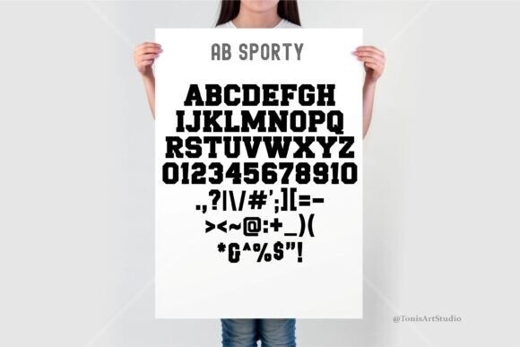 Ab Sporty Font - Free Font