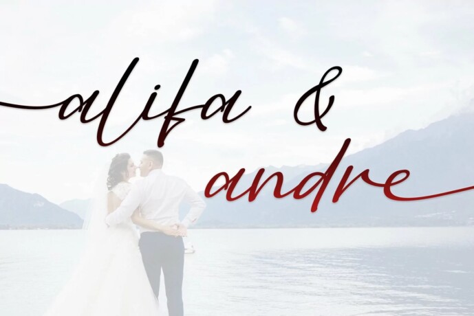 Aesthetic Lettering Font - Free Font