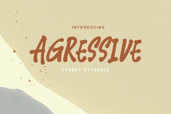 Agressive Font - Free Font