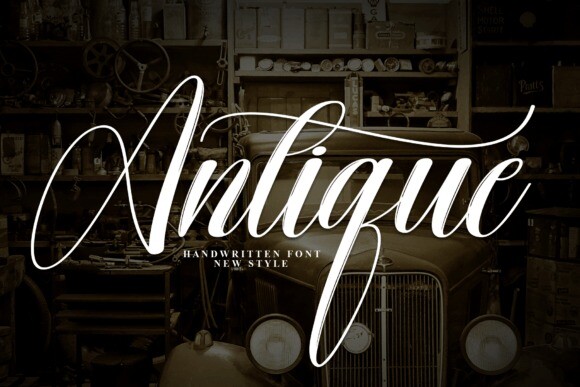 Antique Script Font - Free Font
