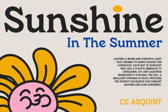 Asquint Font - Free Font