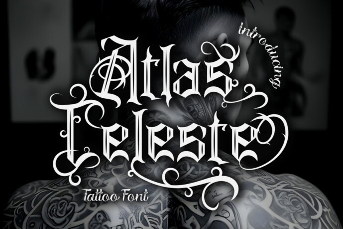 Atlas Celeste Font - Free Font