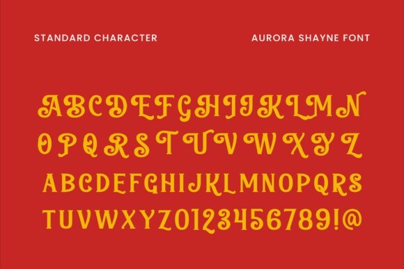 Aurora Shayne Font - Free Font