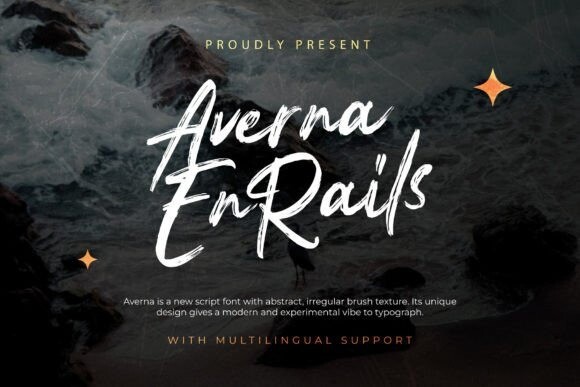 Averna En Rails Font - Free Font