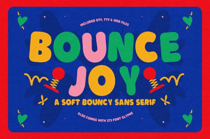 Bouncejoy Font - Free Font