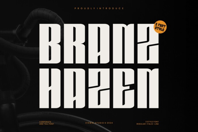 Branz Hazen Font - Free Font