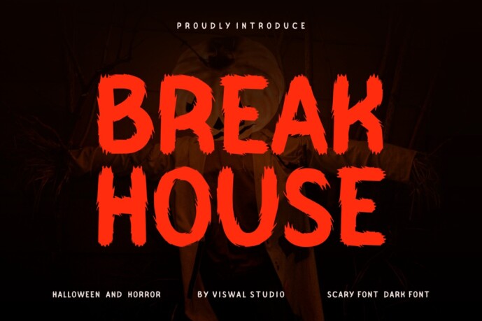 Break House Font - Free Font