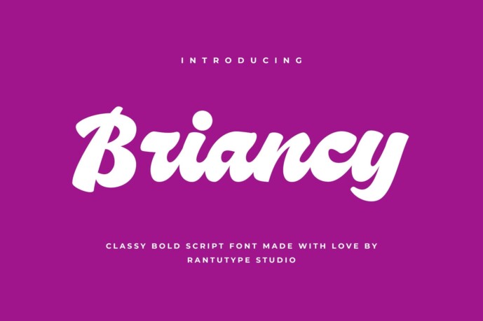 Briancy Font - Free Font