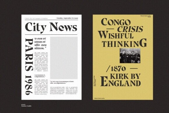 Bright Yellow Font - Free Font