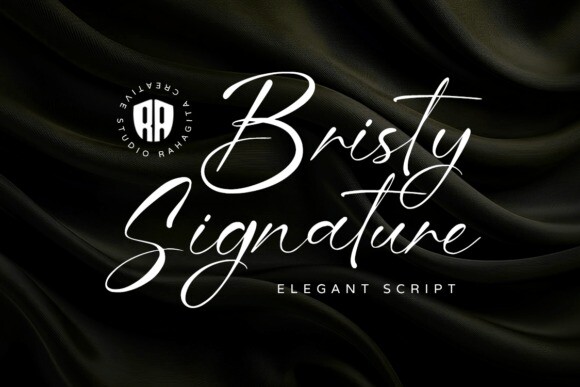 Bristy Signature Font - Free Font